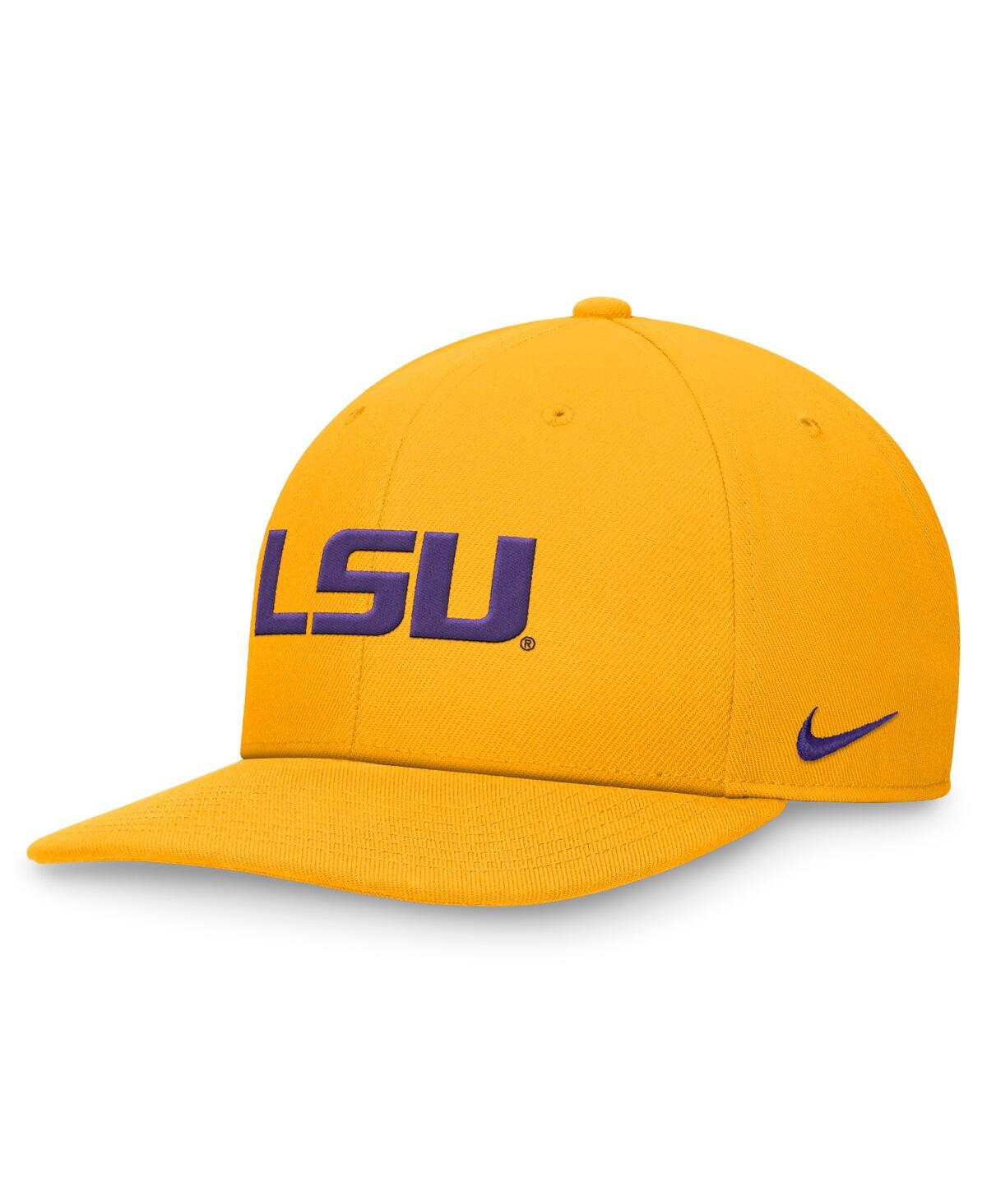 Click here for Nike Mens Gold Lsu Tigers On-Field Pro Bill Snapba... prices