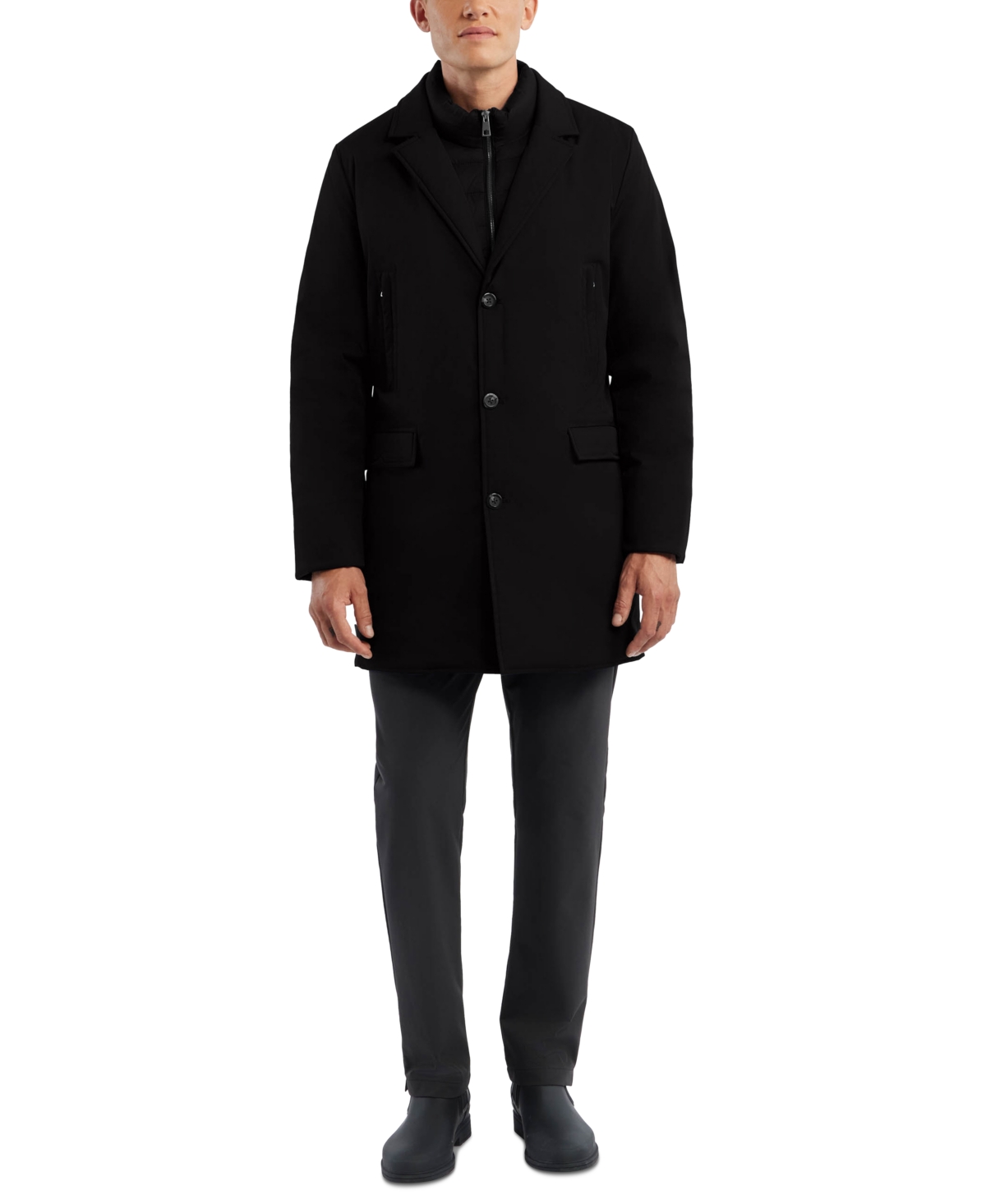 Hunter Men's Aldgate Premium Blazer Twofer Jacket In Black | ModeSens