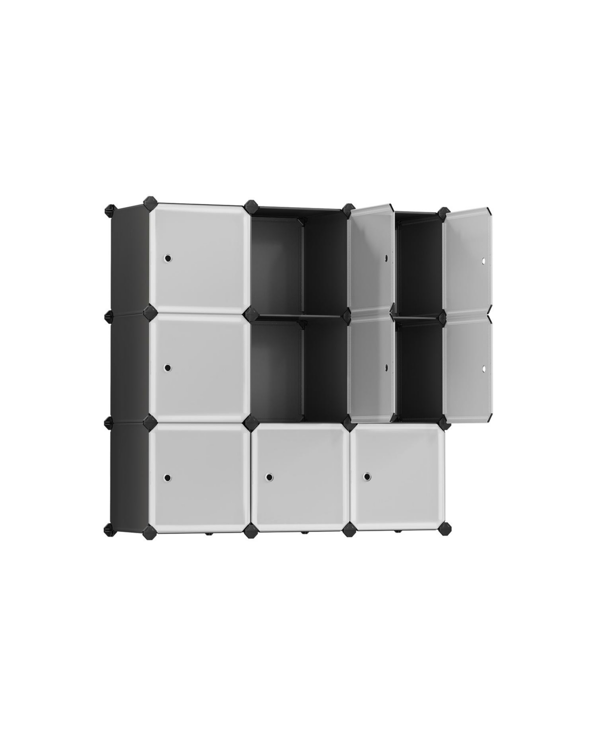 Click here for Slickblue Set of 9 Plastic Storage Cubes for Easy... prices