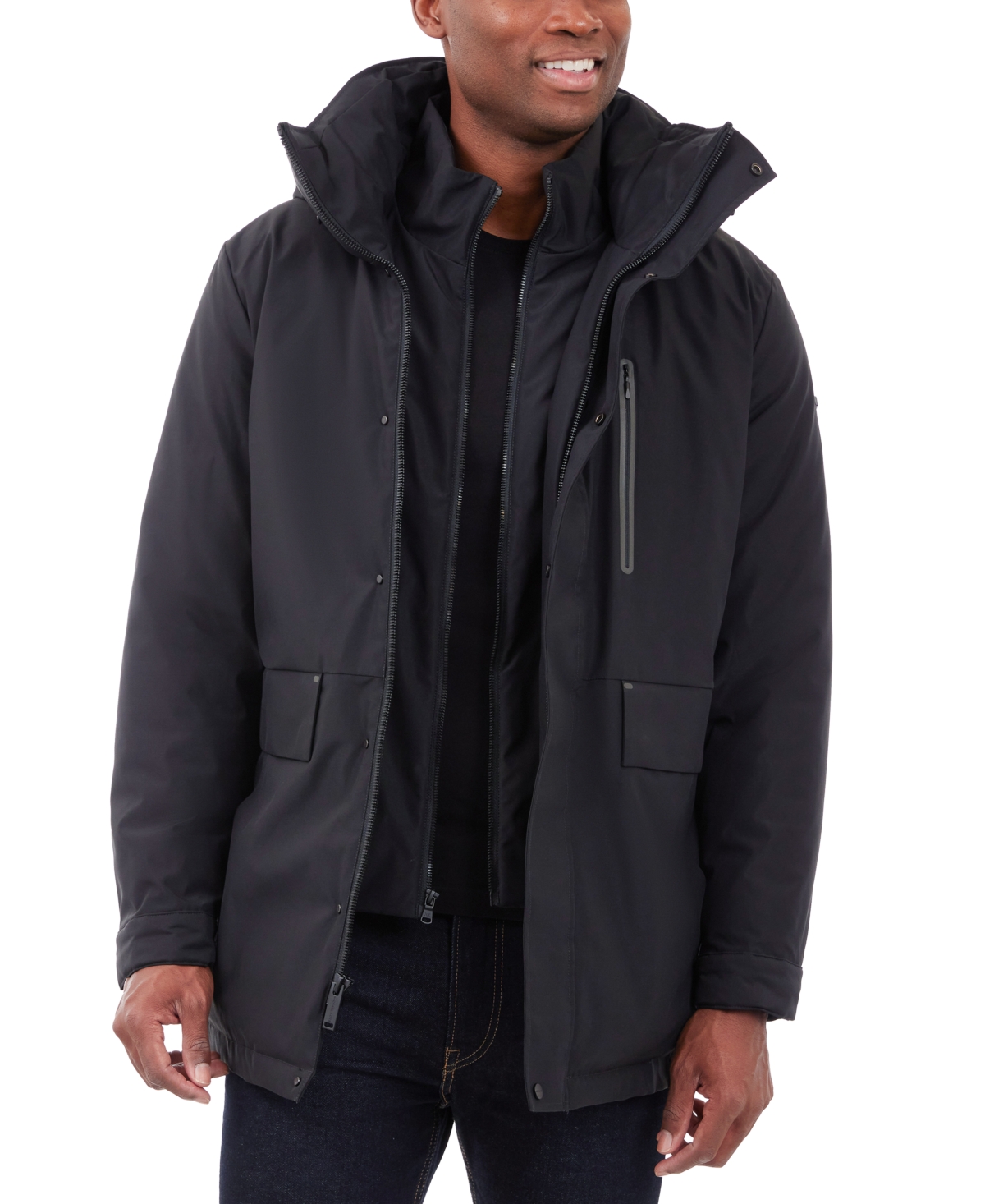 Click here for Michael Kors Mens Heavyweight Hooded Park Jacket -... prices