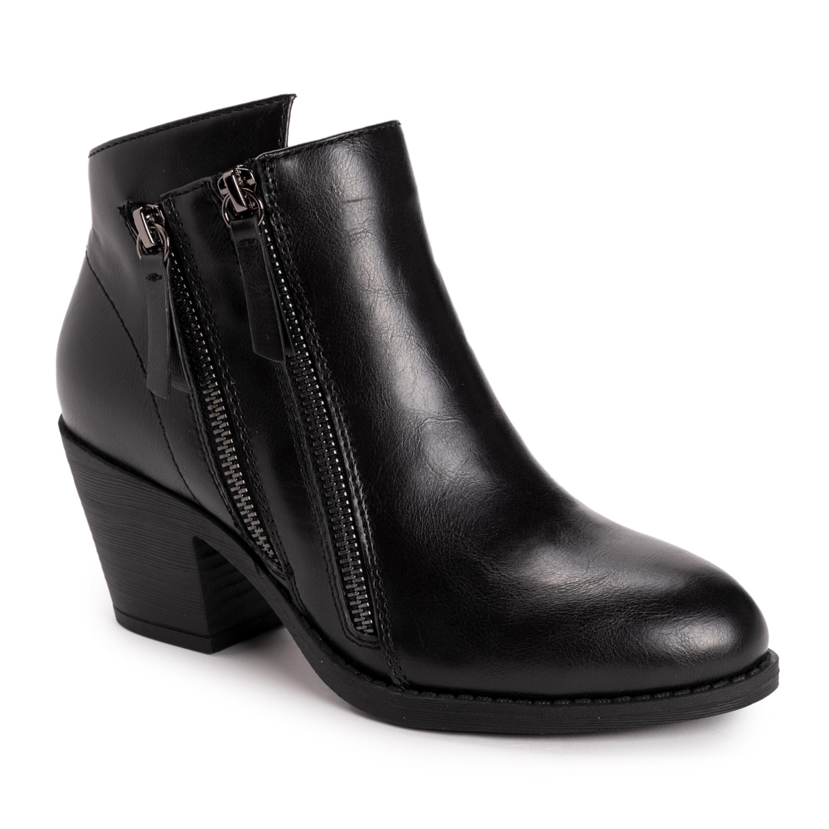 Click here for Muk Luks Womens Yellowstone Yardley Boot - Black prices