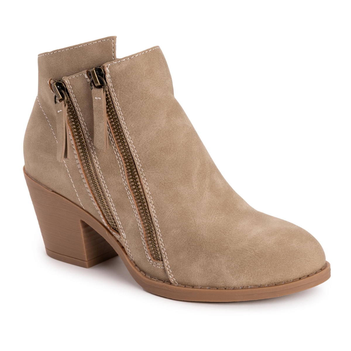 Click here for Muk Luks Womens Yellowstone Yardley Boot - Taupe prices