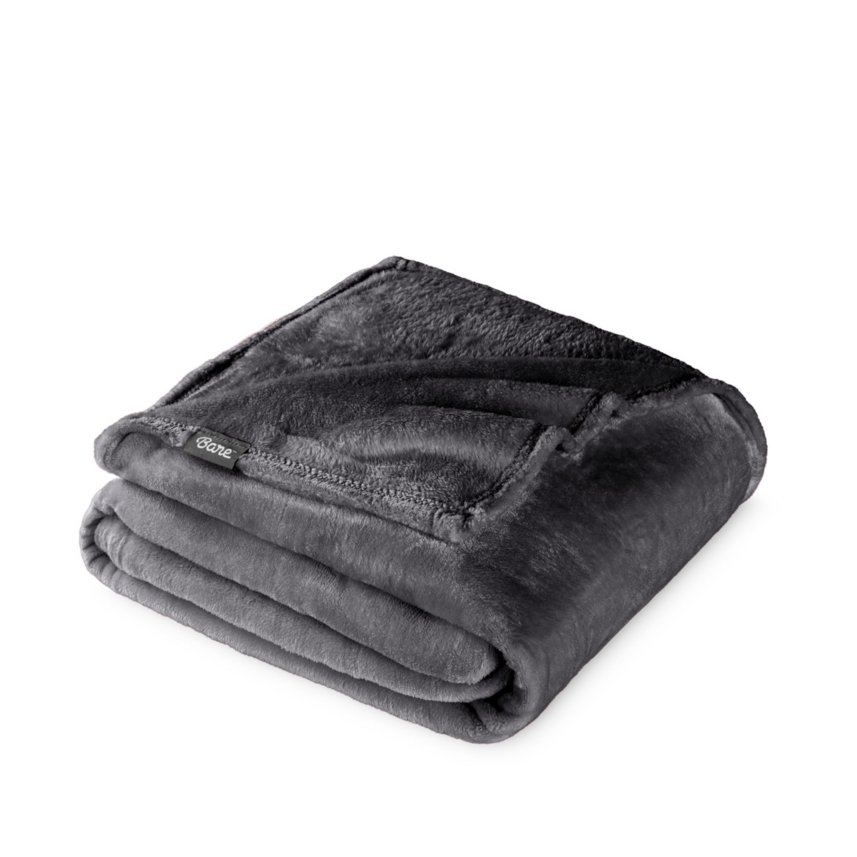 Click here for Bare Home Fleece Microplush Blanket - Forged iron... prices