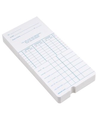 Yescom 200x Weekly Time Clock Cards Timecard for Employee Attendance ...