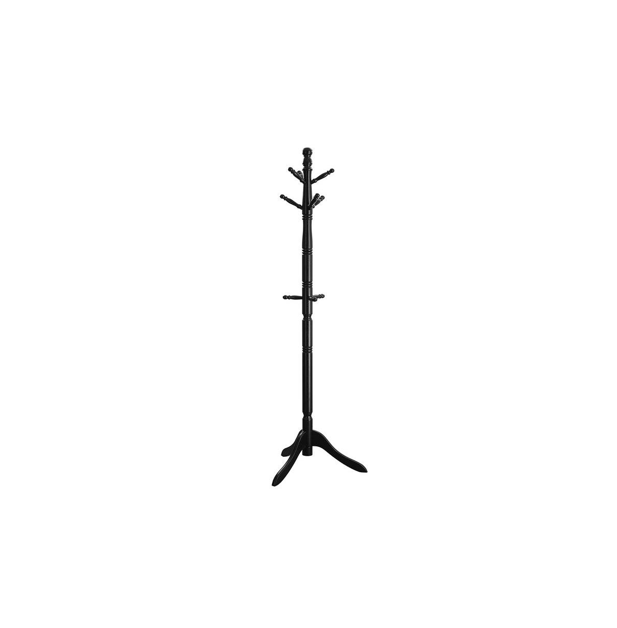 Click here for Slickblue Coat Rack With 10 Hooks  Rubber Wood Coa... prices