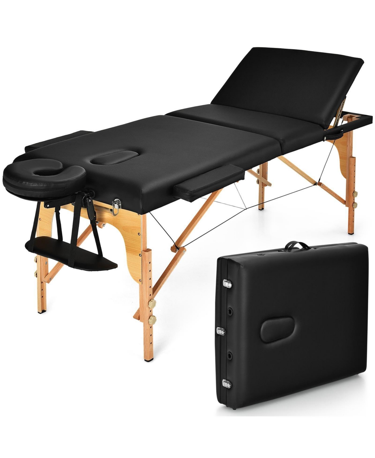Click here for Givimo 3 Fold Portable Adjustable Massage Table wi... prices