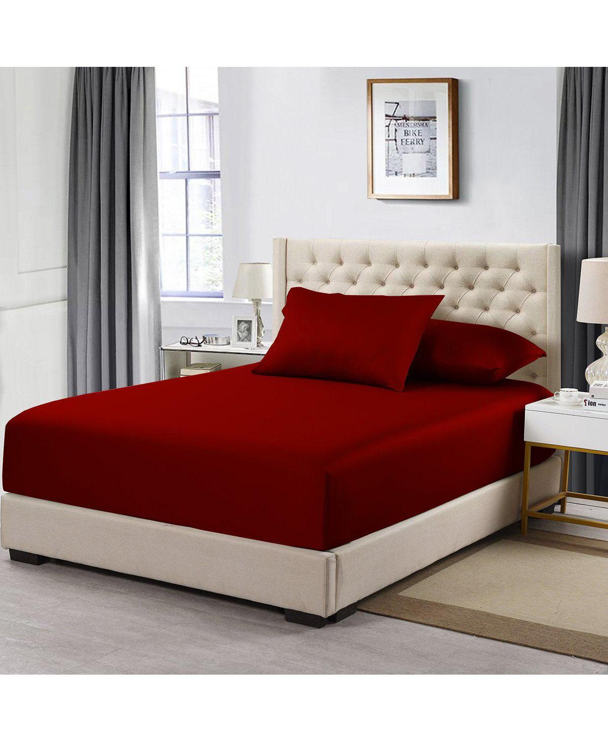 Click here for Fitted Sheet + Pillowcases Set - Luxury Cotton 608... prices