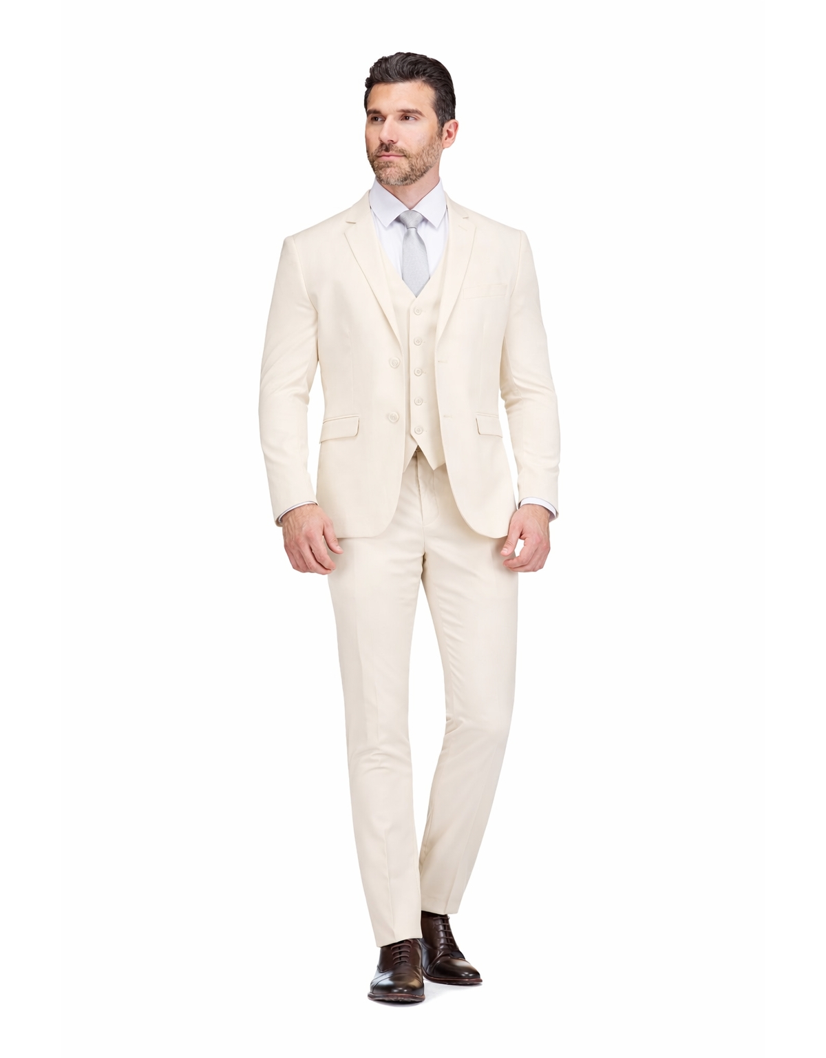 Click here for Braveman Mens 3-Piece Premium Vested 3-Piece Slim... prices