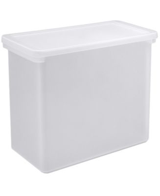 Sorbus Plastic File Bin With Lid - Macy's
