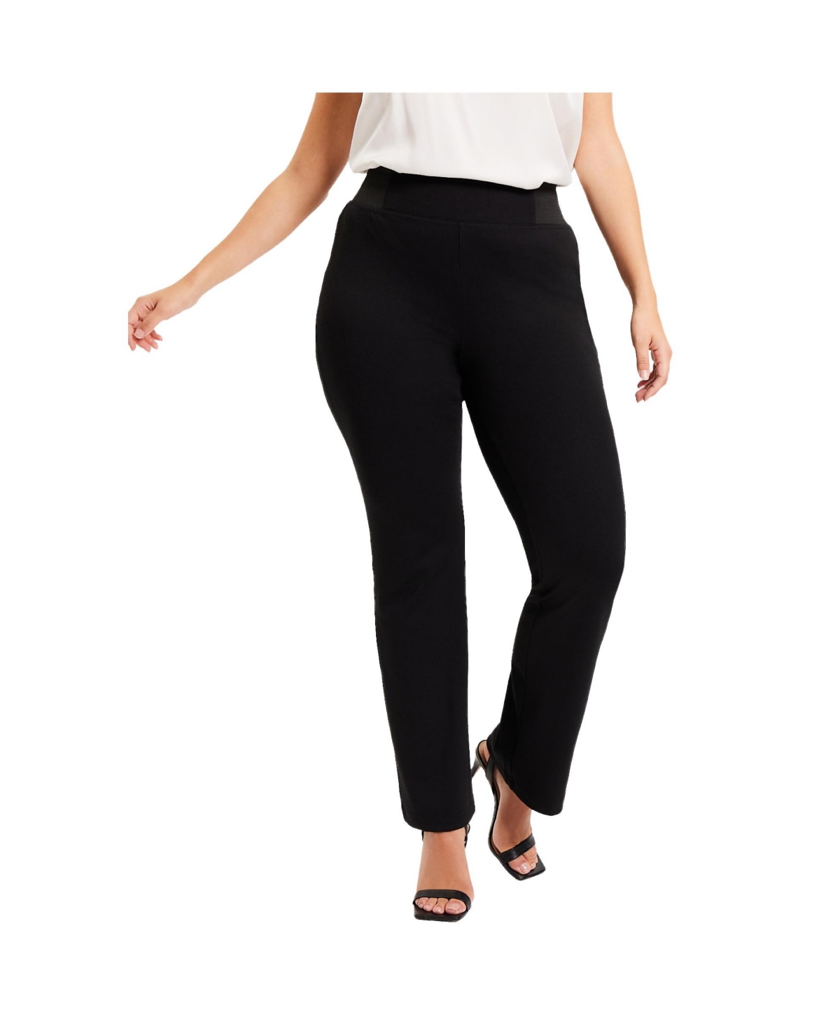 Click here for June + Vie Womens June + Vie Formfit Bootcut Ponte... prices