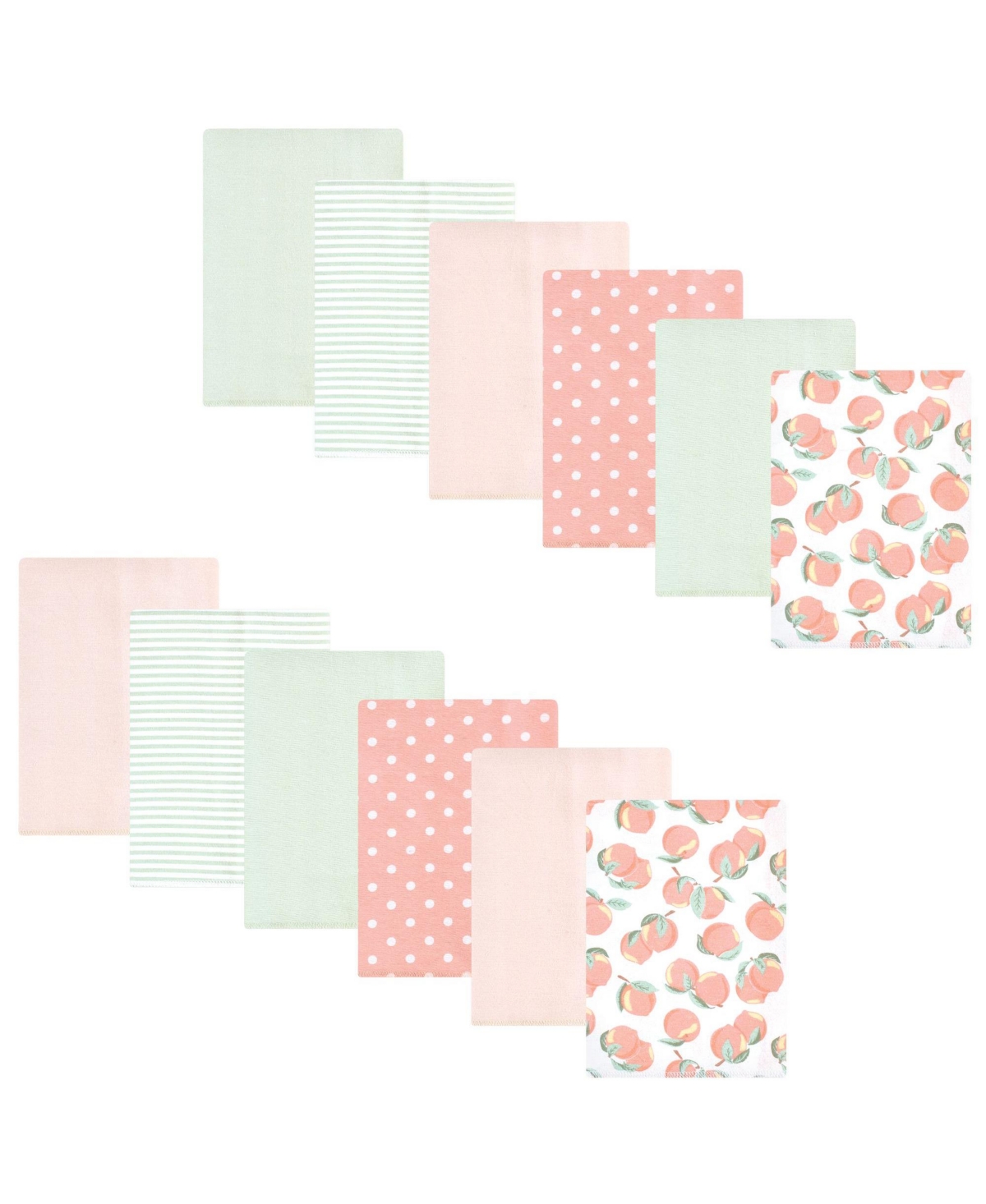 Click here for Hudson Baby Girls Absorbent Cotton-Poly Flannel Bu... prices