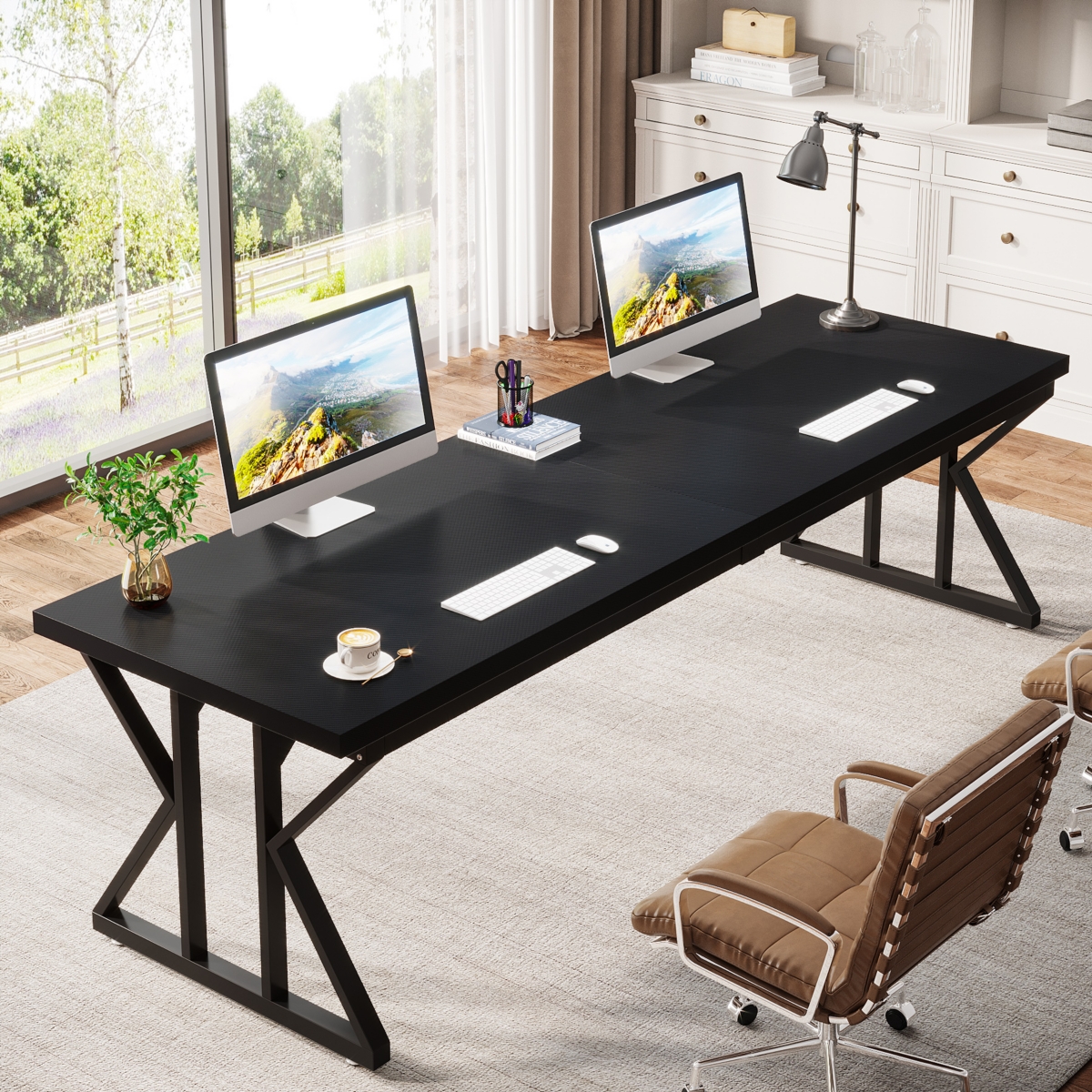 Click here for Tribesigns 78.7-Inch Executive Desk  Large Compute... prices