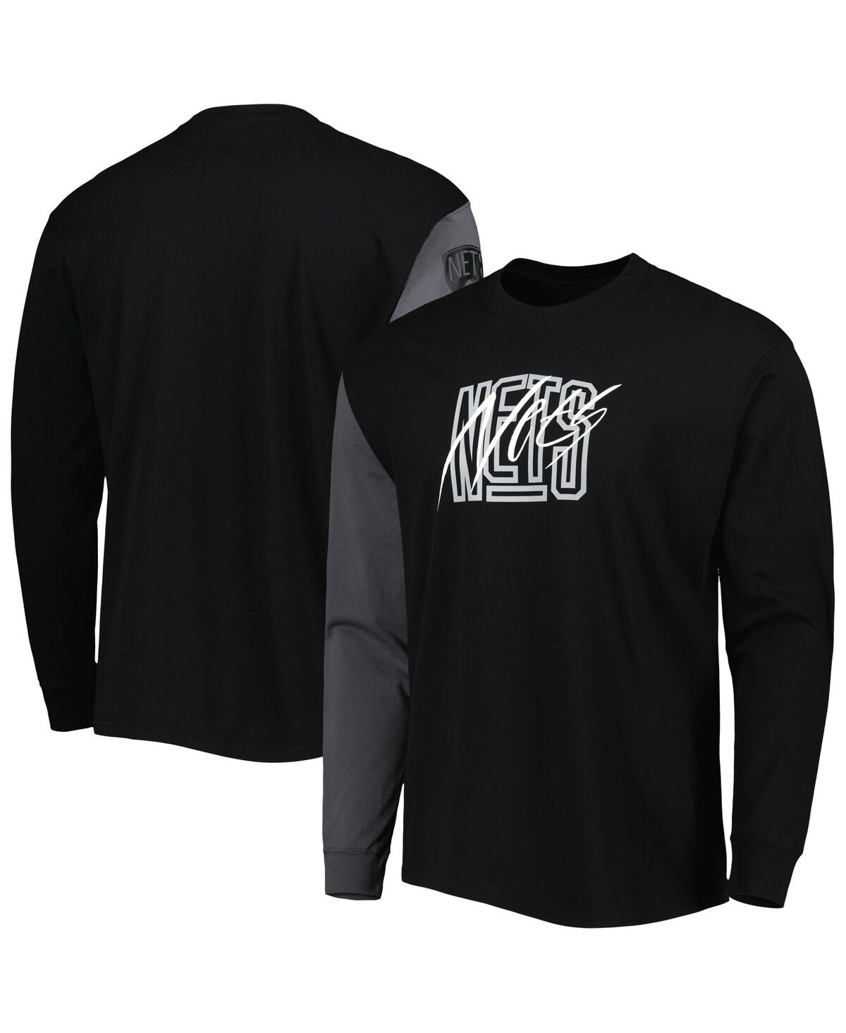 Click here for Nike Mens Black Brooklyn Nets Courtside Versus Fli... prices