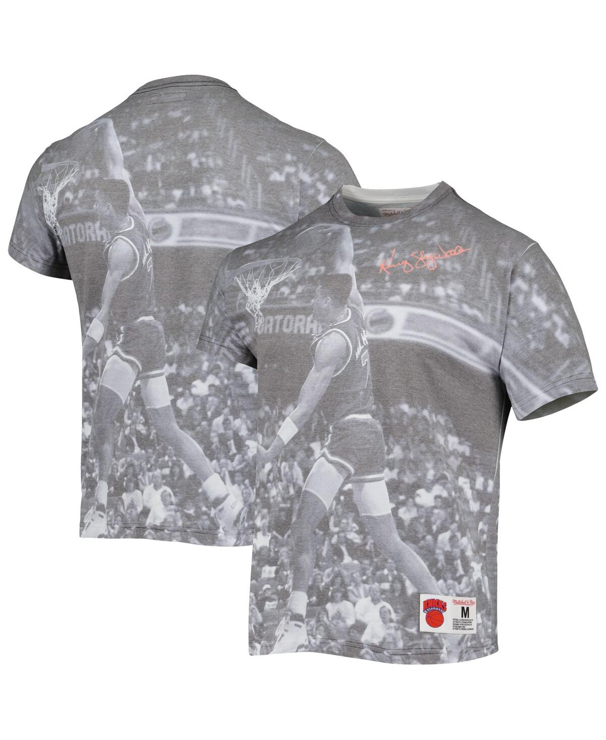 Click here for Mitchell & Ness Mens Kenny Walker Heather Gray New... prices