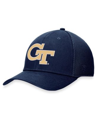 Top of the World Men's Navy Georgia Tech Yellow Jackets Spacer Flex Hat ...
