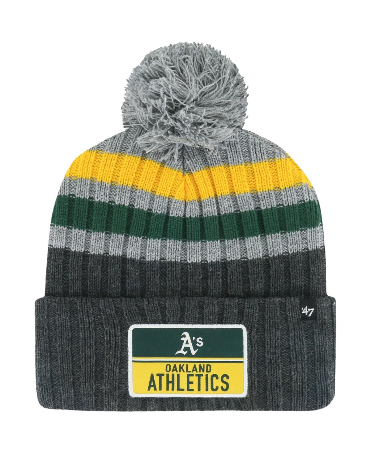 Click here for 47 Brand Mens Gray Oakland Athletics Stack Cuffed... prices