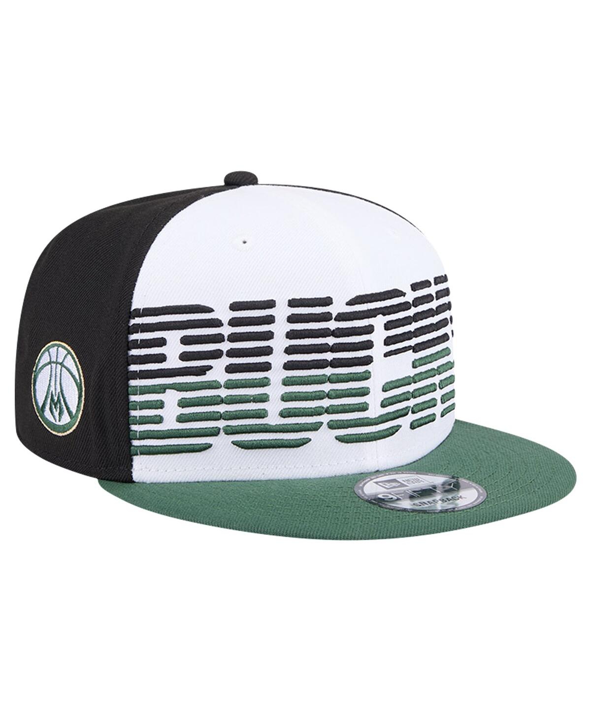 Click here for New Era Mens White/Hunter Green Milwaukee Bucks Th... prices
