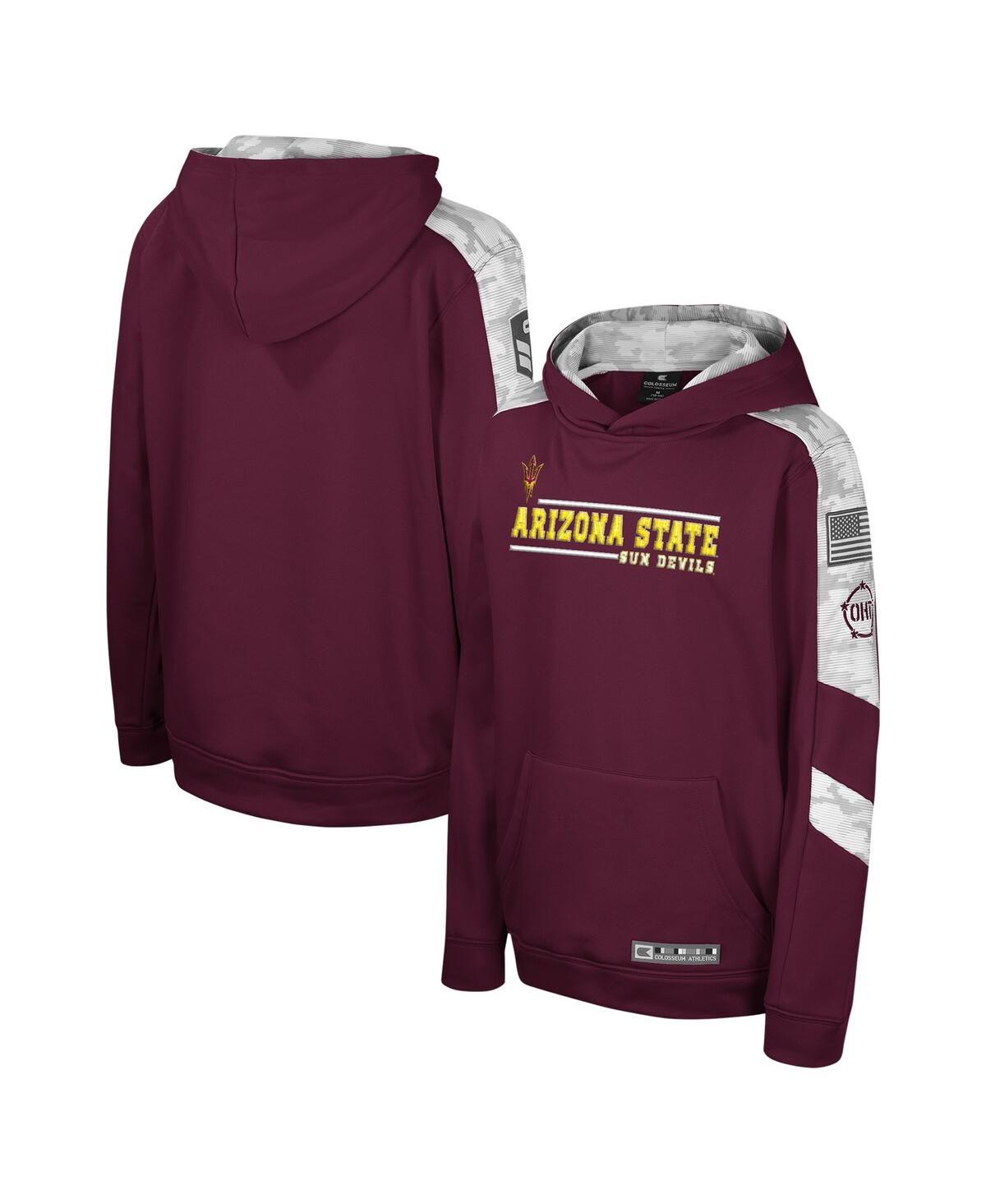 Click here for Colosseum Big Boys and Girls Maroon Arizona State... prices