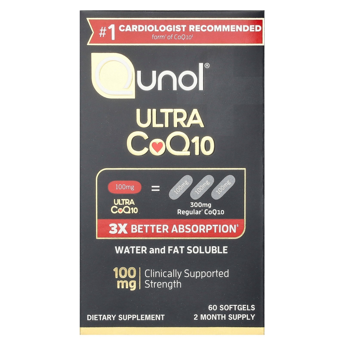 Click here for Qunol Ultra CoQ10 100 mg - 60 Softgels prices