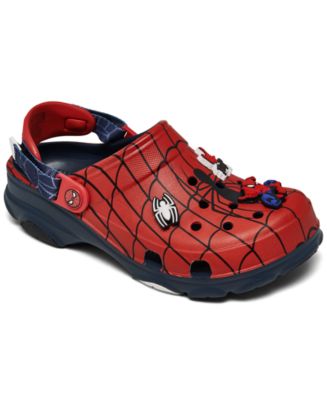 Crocs Little Kids Spider-Man All-Terrain Classic Clogs from Finish Line ...