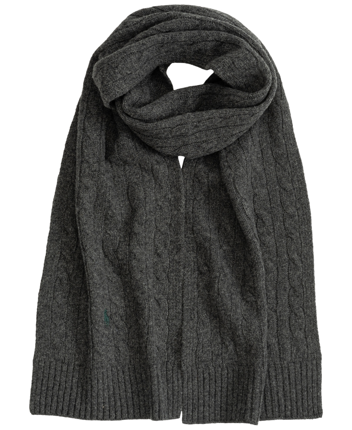 Click here for Polo Ralph Lauren Mens Classic Cable Scarf - Barcl... prices