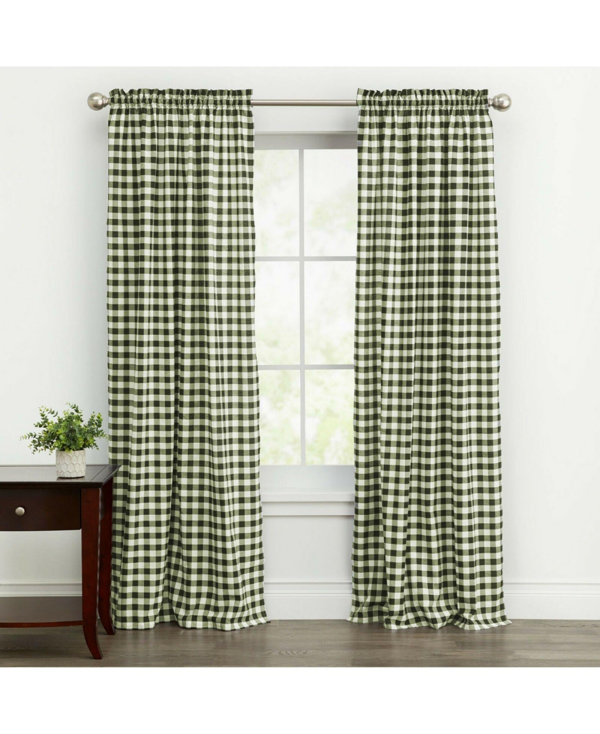 Click here for Kate Aurora Country Farmhouse Buffalo Check Plaid... prices