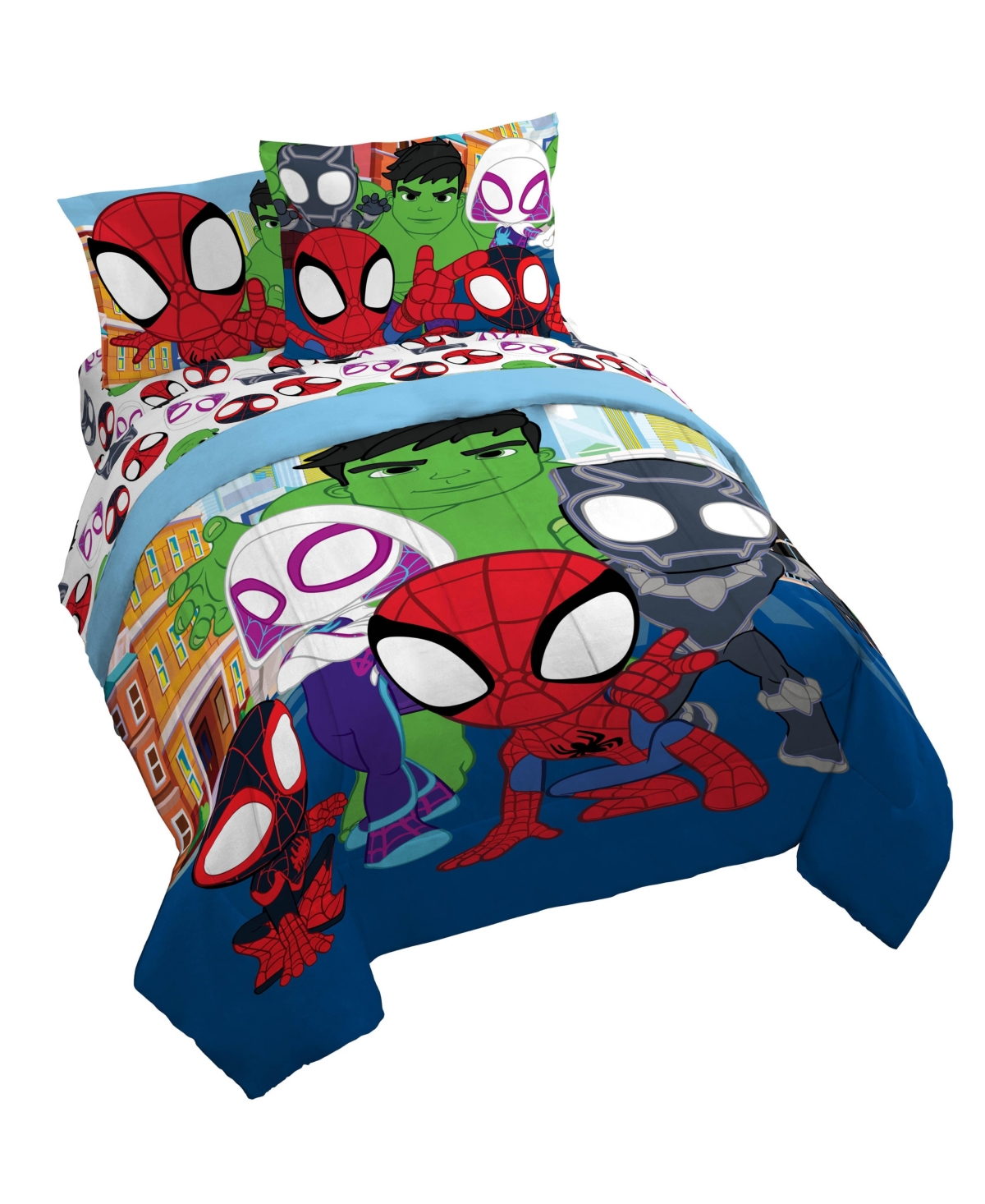 Click here for Sunny Side Up Spidey & His Amazing Friends Bed Set... prices