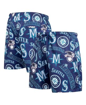 Pro Standard Men's Aqua Seattle Mariners Toss Logo Woven Shorts - Macy's