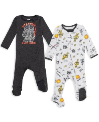 Star Wars Baby Boys Chewbacca R2- D2 Darth Vader Stormtrooper 2 Pack ...