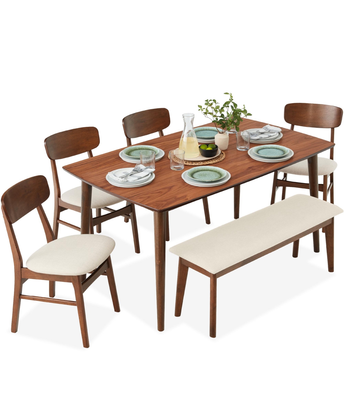 Click here for Best Choice Products 6-Piece Mid-Century Modern Up... prices