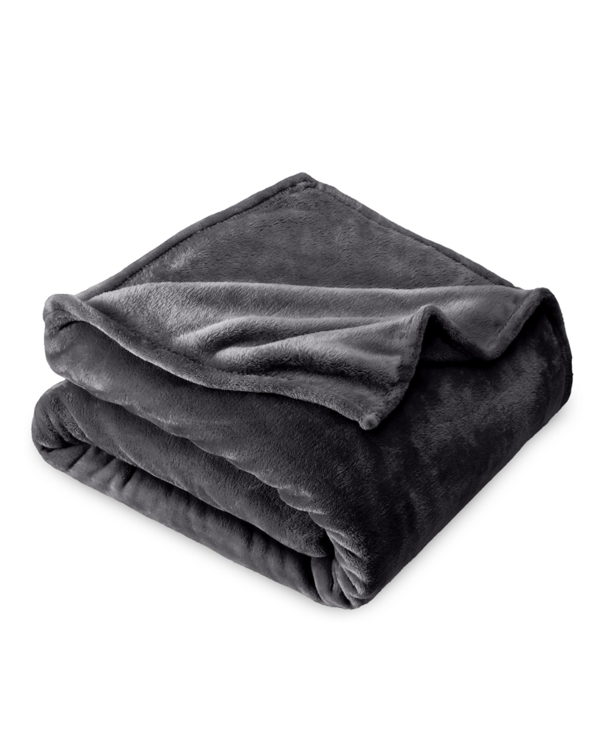 Click here for Bare Home Fleece Microplush Blanket - Forged iron... prices