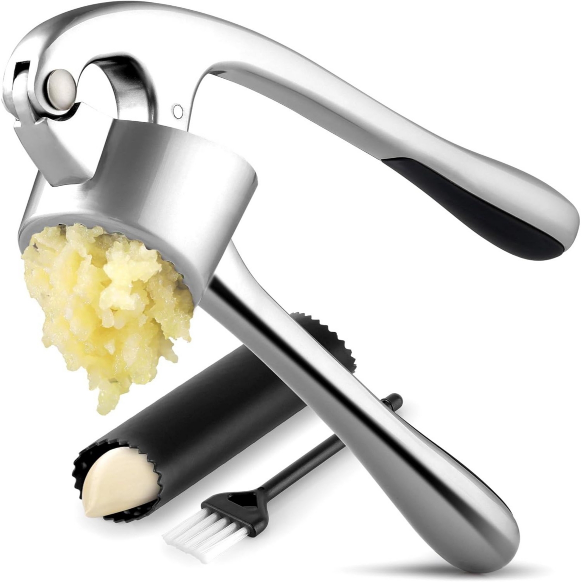 Click here for Large Premium Garlic Press Set - Bigger Bowl for B... prices