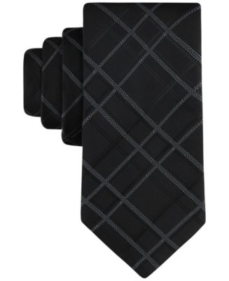 Calvin Klein Men's Zaire Plaid Tie - Macy's