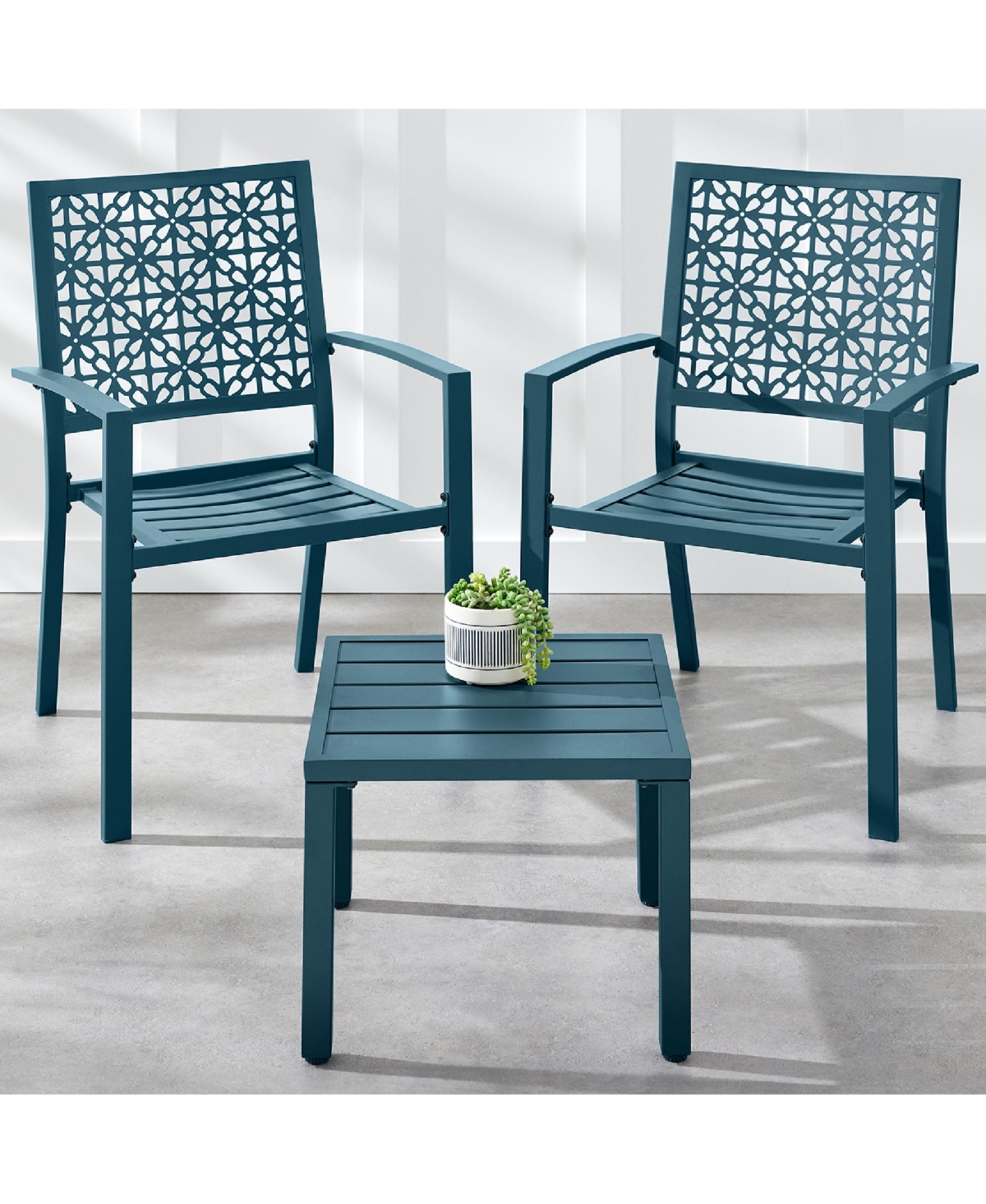 Click here for Best Choice Products 3-Piece Stackable Patio Bistr... prices