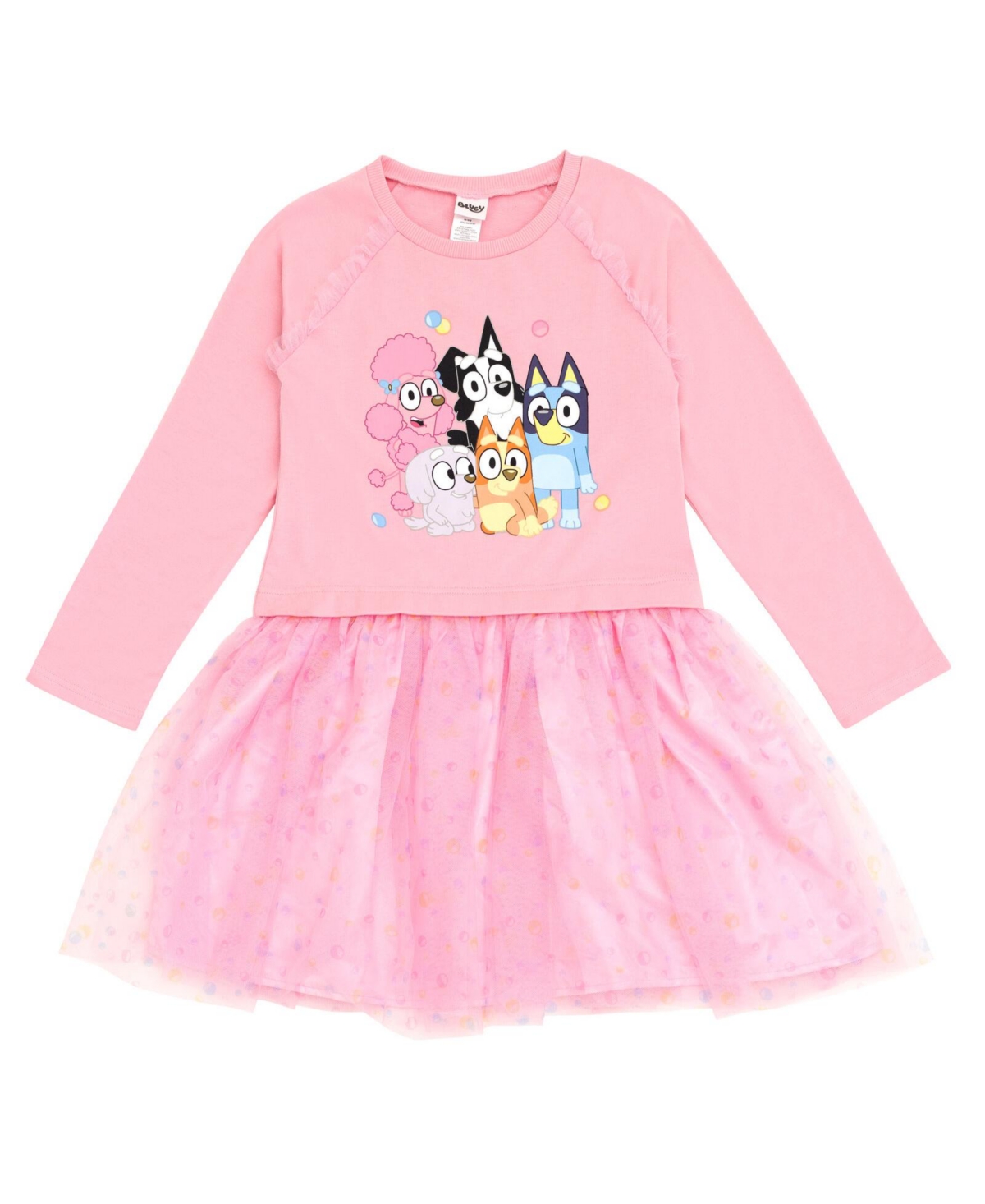 Click here for Bluey Toddler Girls French Terry Dress - Pink prices