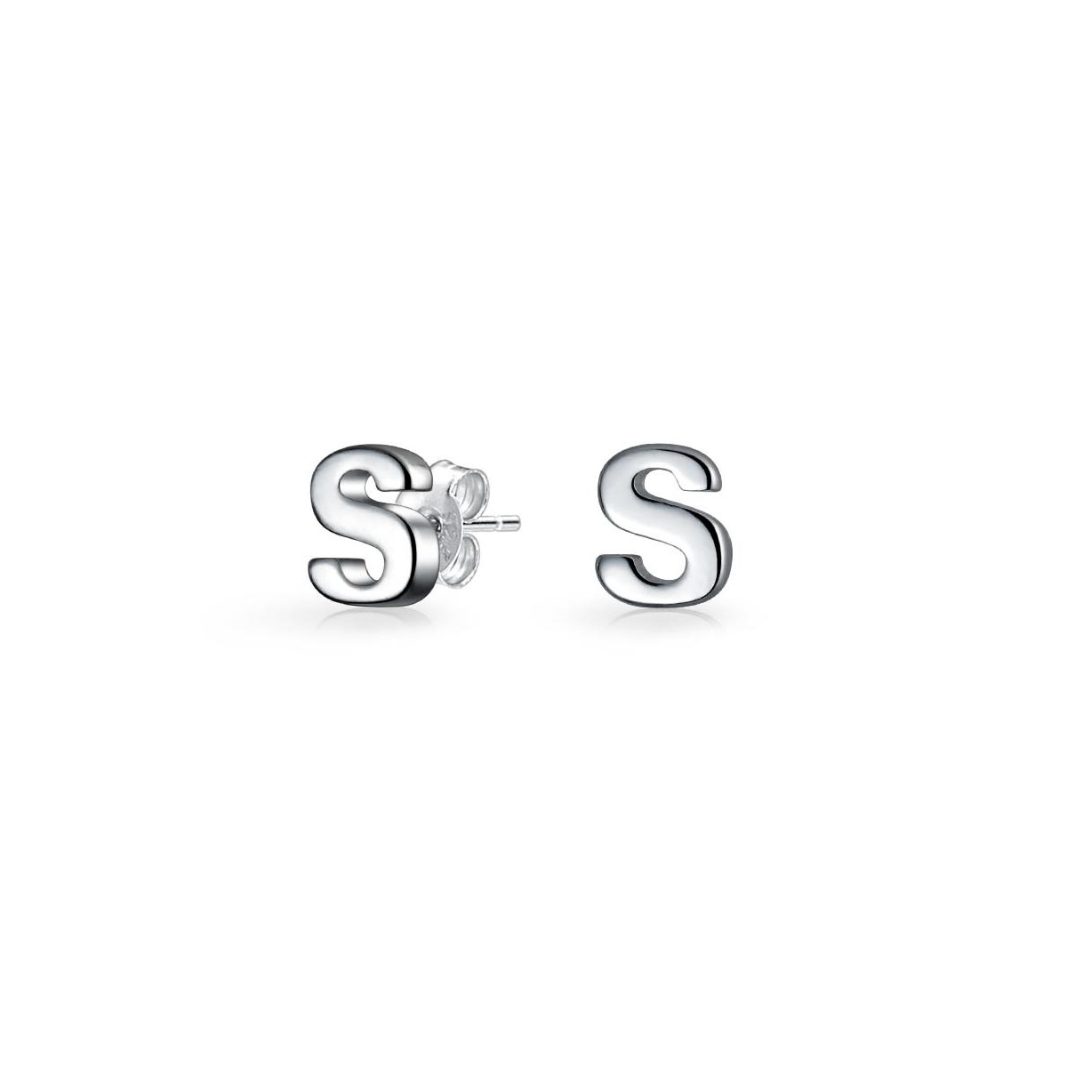 Click here for Bling Jewelry Abc Minimalist Geometric Capital Blo... prices
