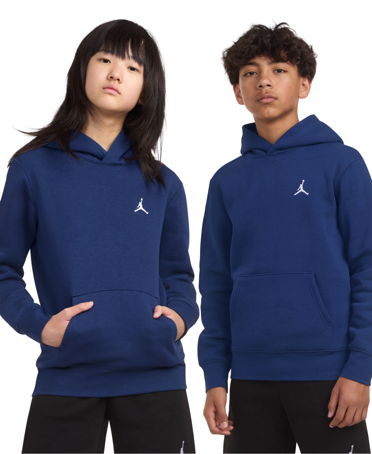 Click here for Jordan Big Boys Brooklyn Essentials Fleece Pullove... prices