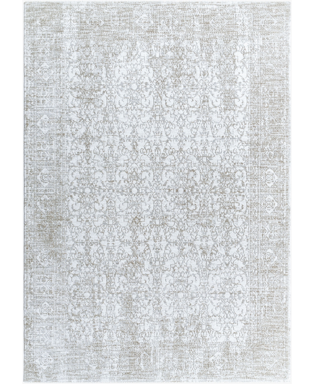 Click here for Livabliss Beth 541497 67x96 Area Rug - Cream/Sage prices