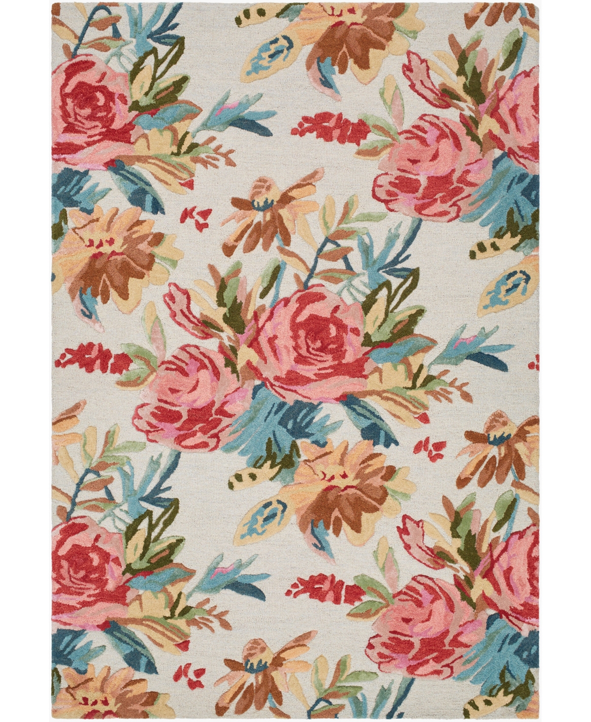 Click here for Surya Shindig 495727 8x10 Area Rug - Pink/Cream prices
