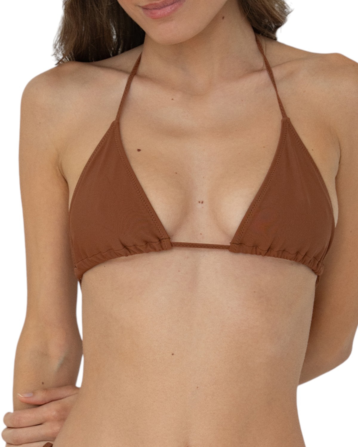 Click here for Bright Swimwear Womens Melody Top - Brown prices