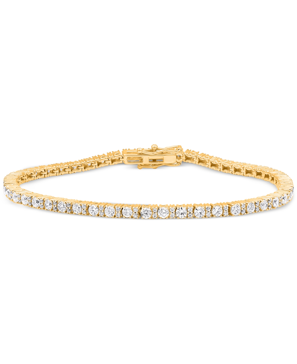 Click here for Diamond Tennis Bracelet (3 ct. t.w.) in 14k Gold -... prices