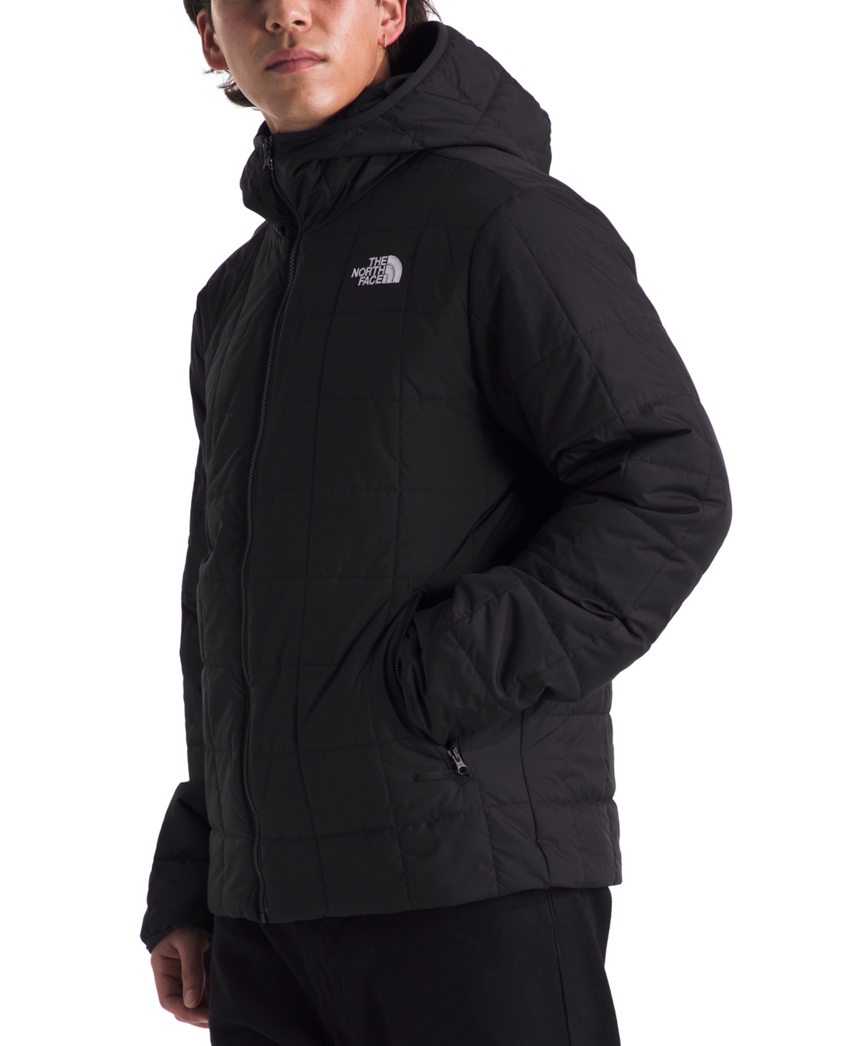 Click here for The North Face Mens Junction Zip-Front Insulated H... prices