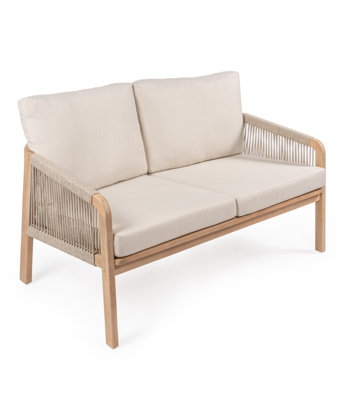 Click here for Jonathan Y Arwen Modern Bohemian Roped Acacia Wood... prices