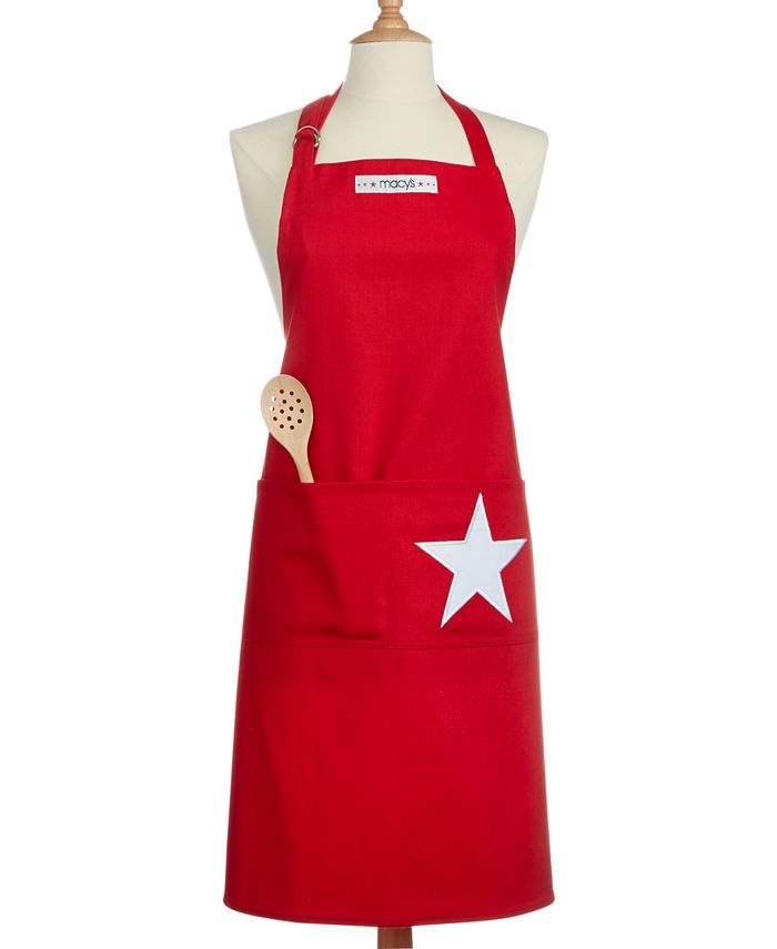 Macy's Classic Star Apron, Created for Macy's - Macy's