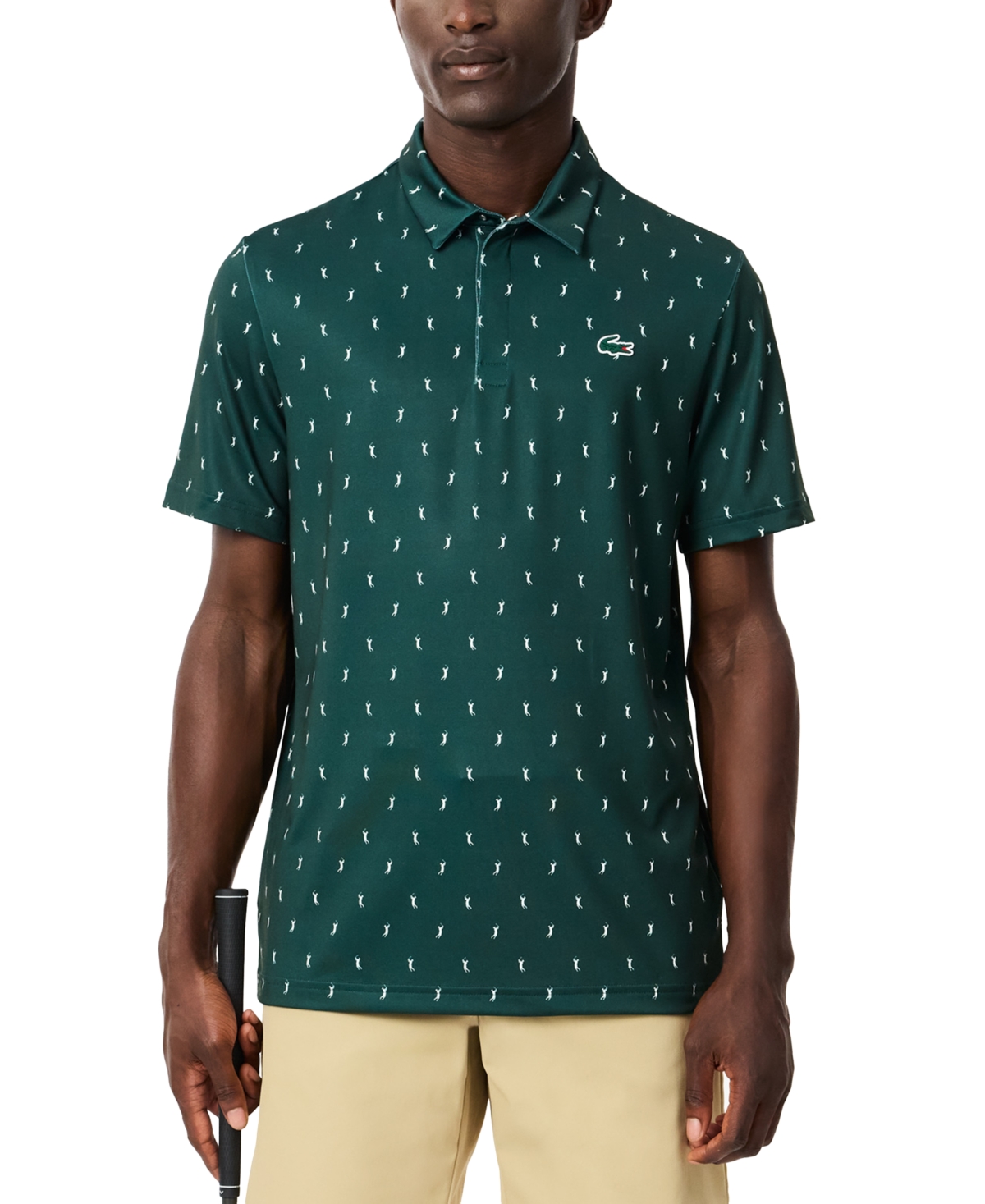 Click here for Lacoste Mens Regular-Fit Golf Performance Polo - O... prices