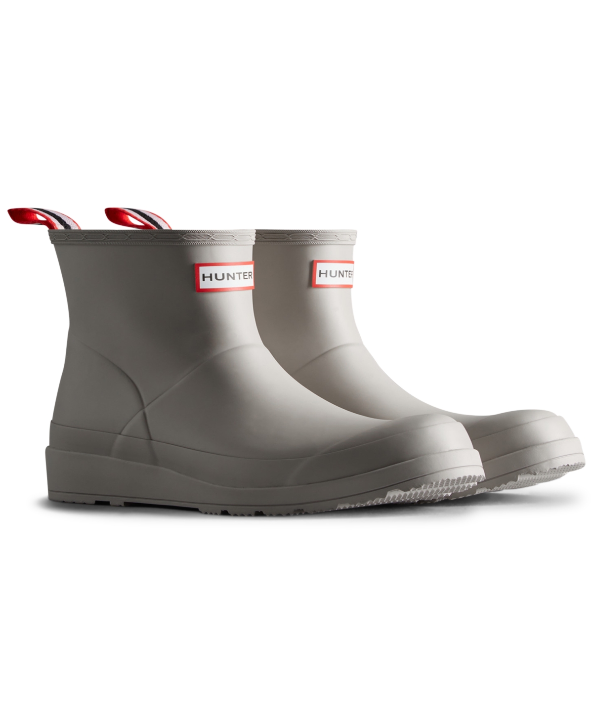 Hunter Women's Play Short Rain Boots From Finish Line In Zinc | ModeSens