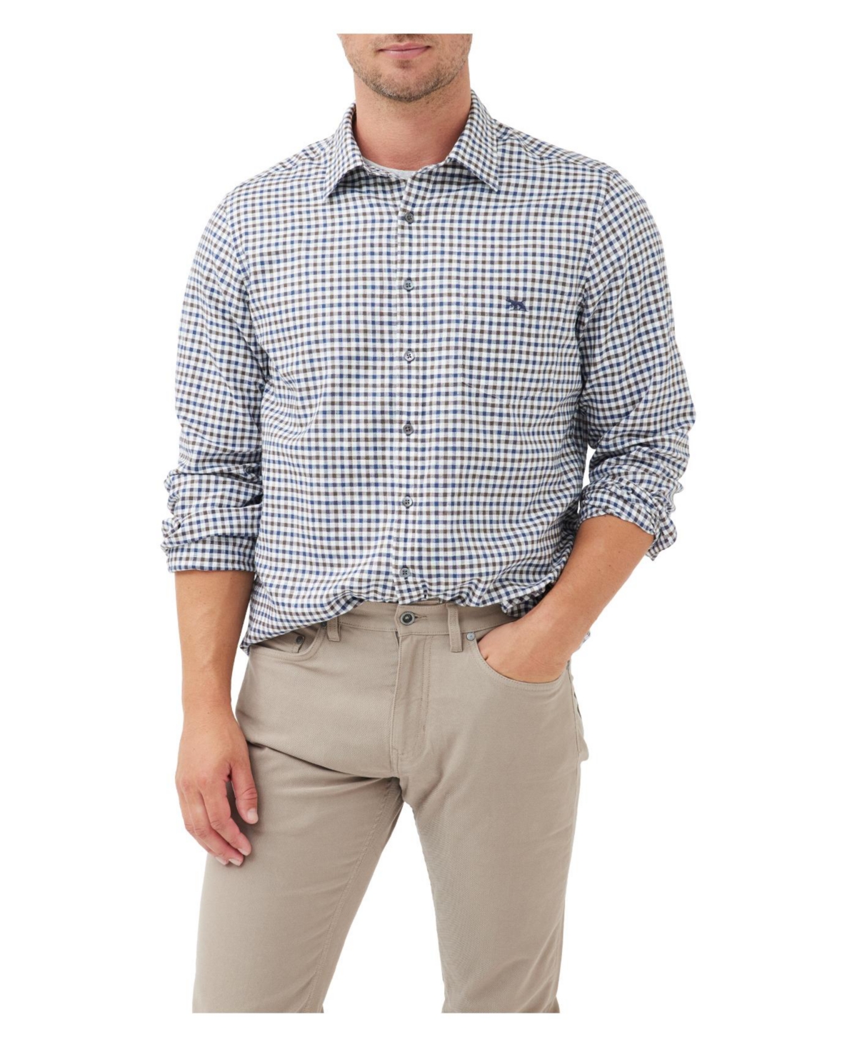 Click here for Rodd & Gunn Mens Gebbies Valley Spread Collar Long... prices