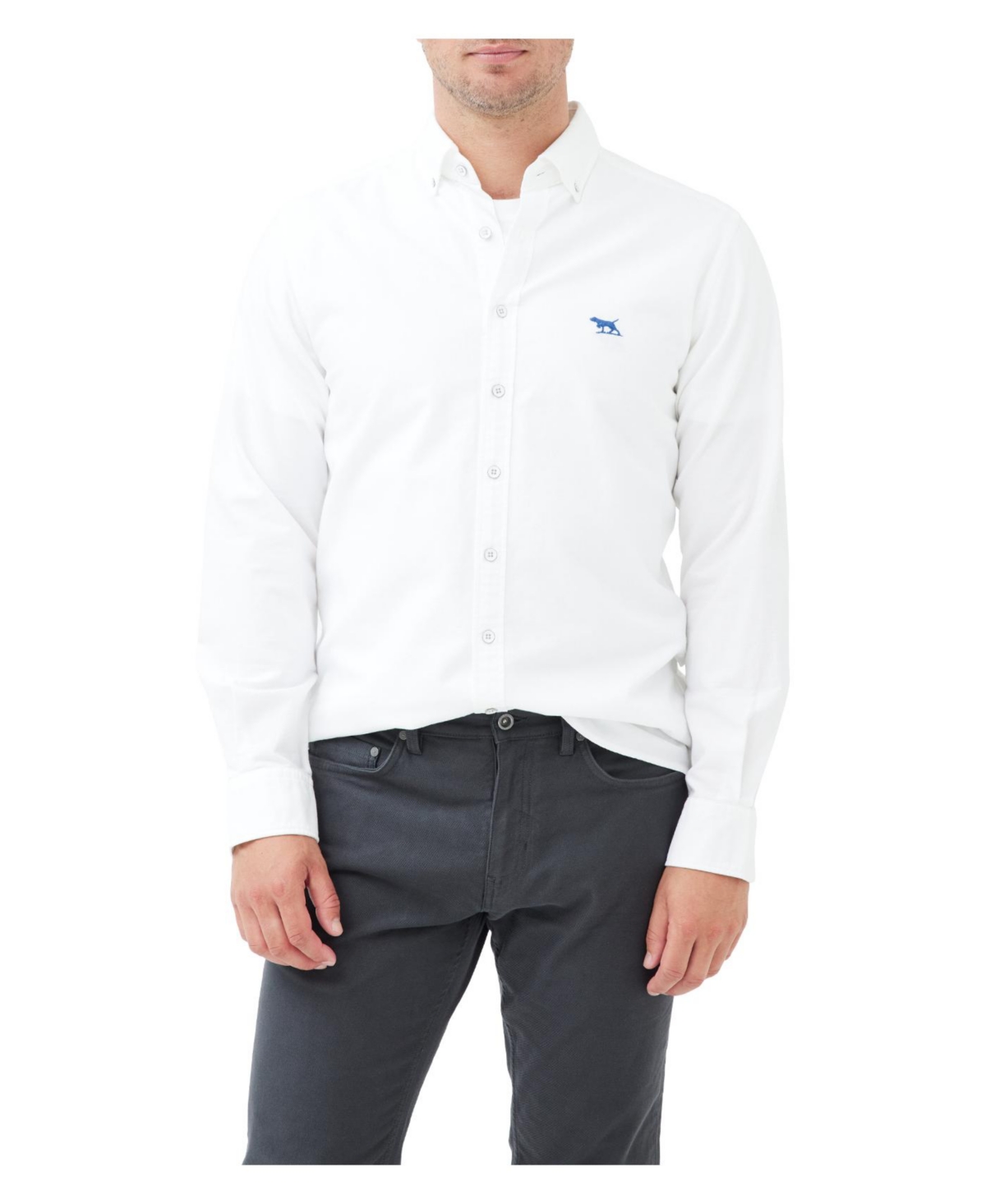 Click here for Rodd & Gunn Mens Gunn Oxford Long Sleeve Sports Fi... prices