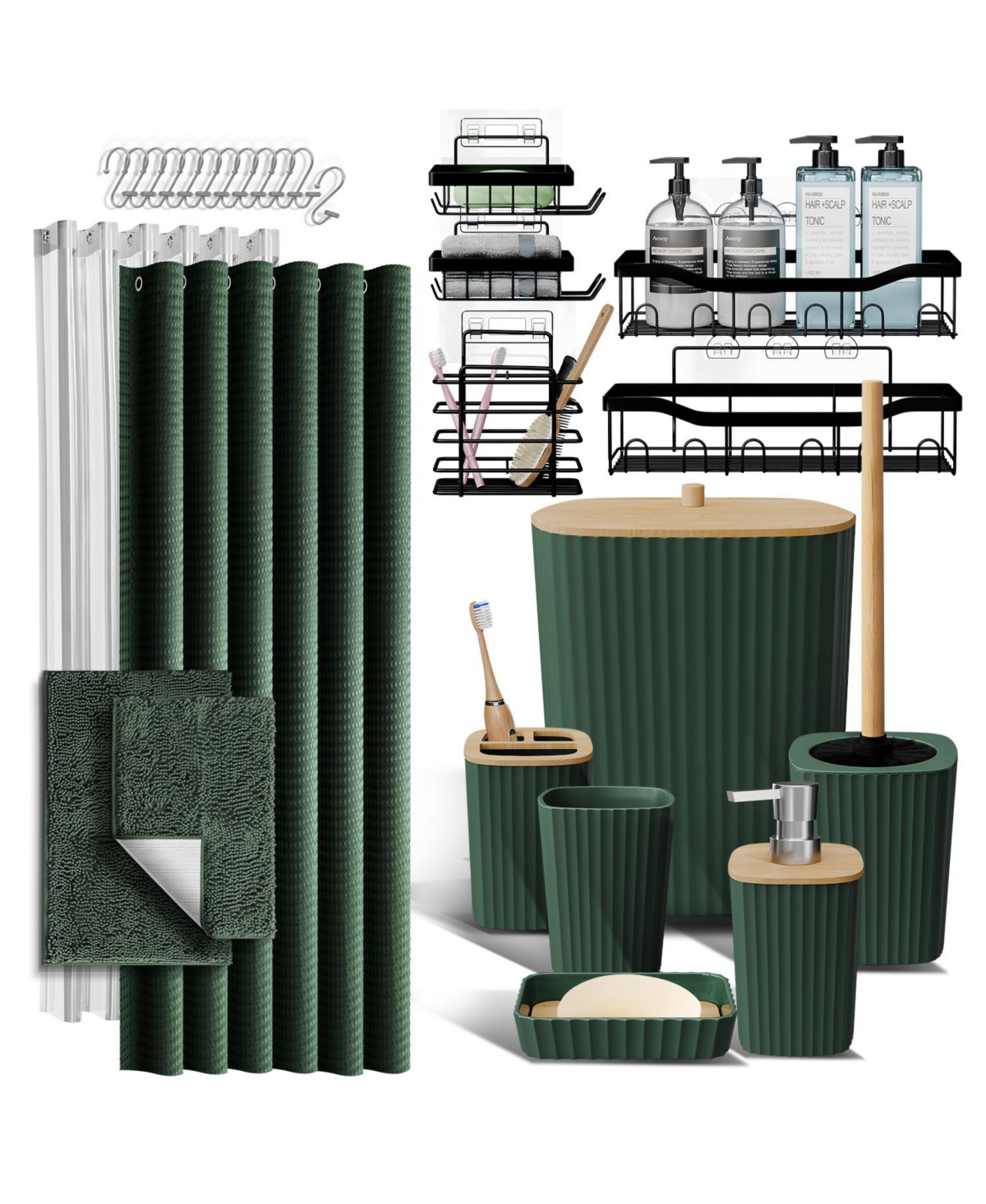 Click here for Clara Clark 27 Piece Complete Bathroom  Vanity & S... prices