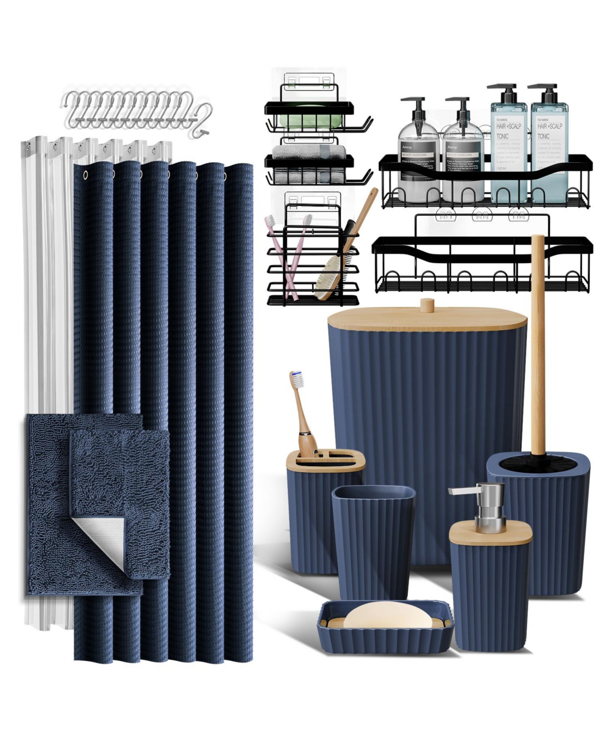 Click here for Clara Clark 27 Piece Complete Bathroom  Vanity & S... prices